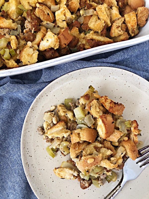 Low Carb Stuffing | Rebecca Bitzer & Associates